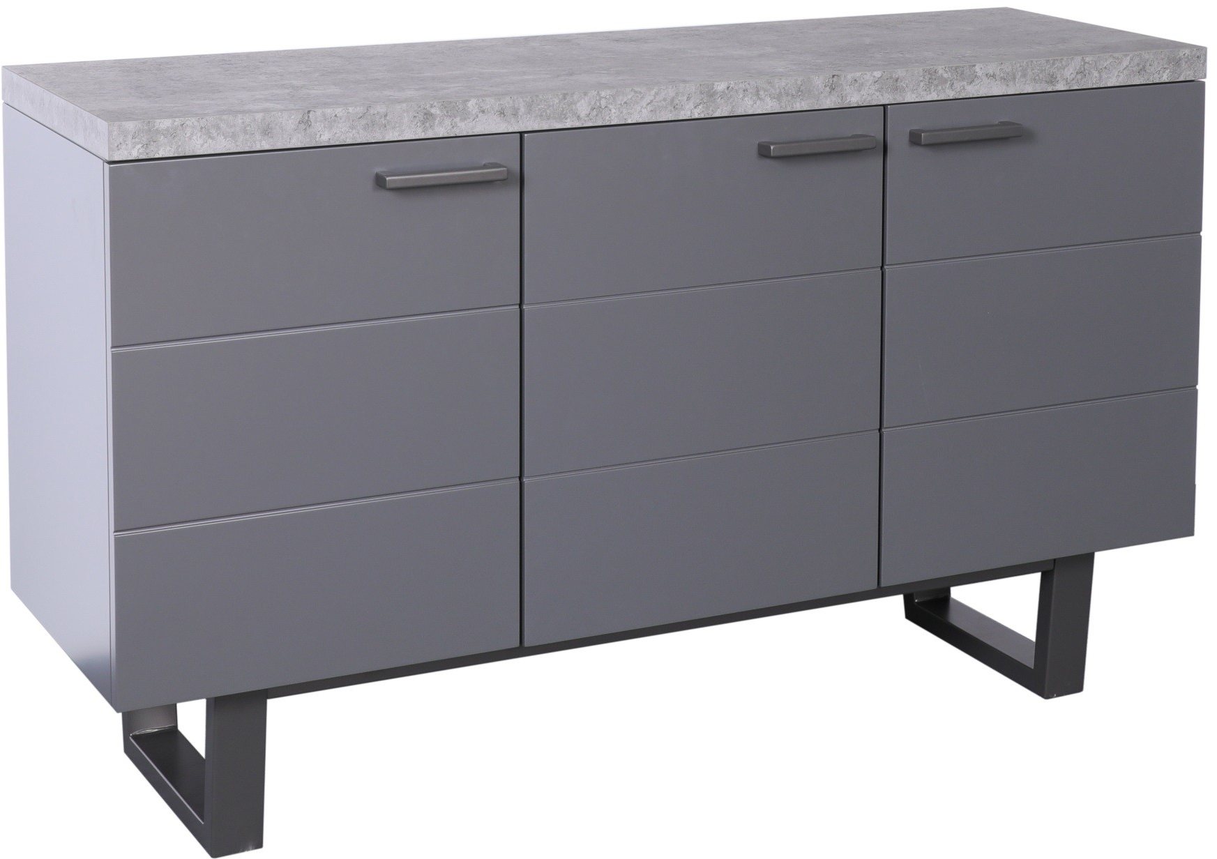 Studio Collection Large Sideboard - STONE EFFECT - Hills Furniture Store