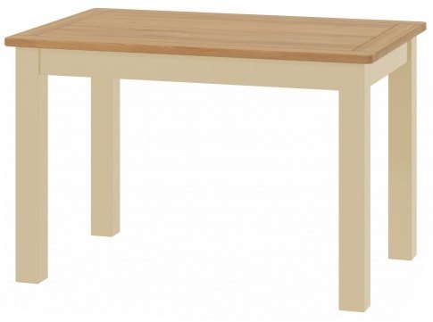 Tiverton Fixed Top Dining Table - Stone - Hills Furniture Store