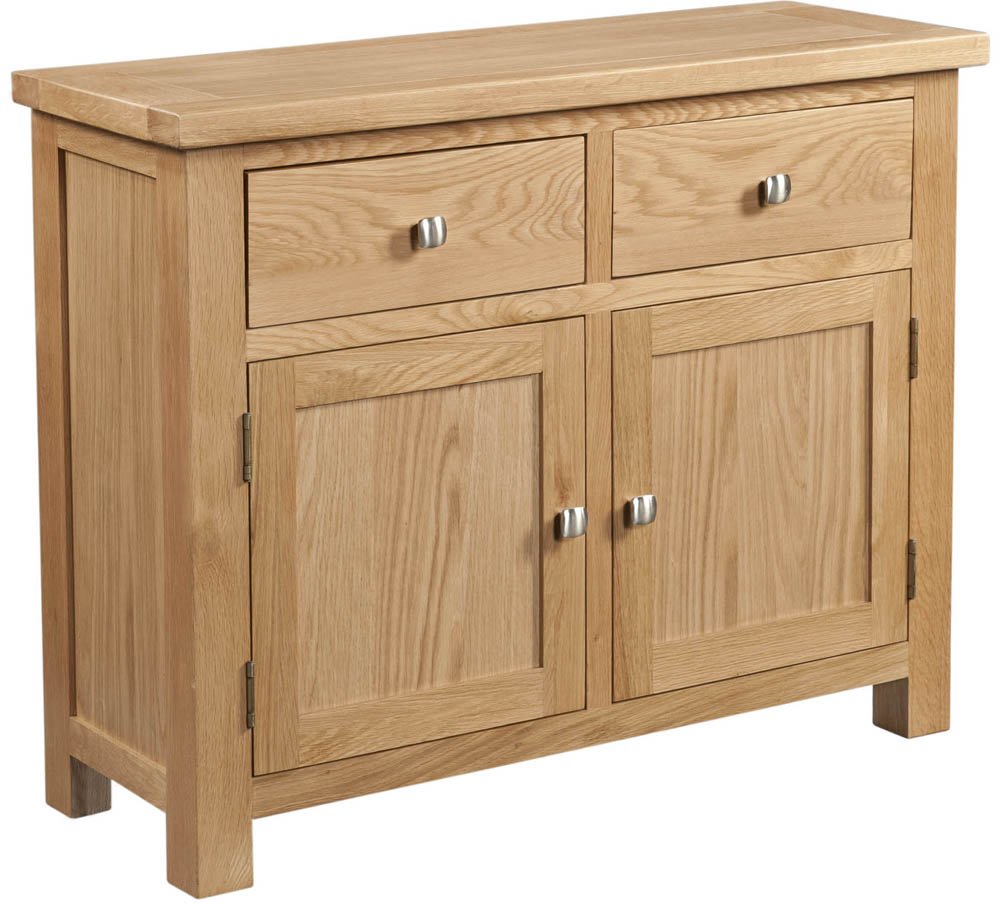 Thetford Dining Collection Shallow 2 Door Sideboard - Depth 35cm OAK ...