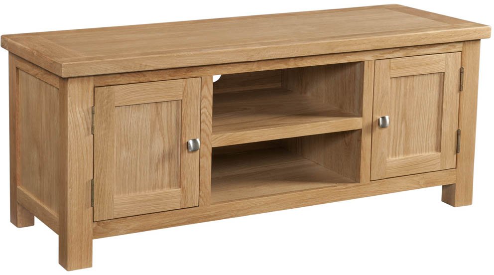 Thetford Dining Collection Large TV Unit OAK - Hills Furniture Store