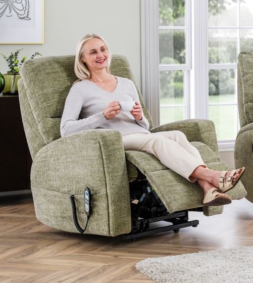 Petite Single Motor Powered Recliner - NON LIFT / Standard Fabric ...
