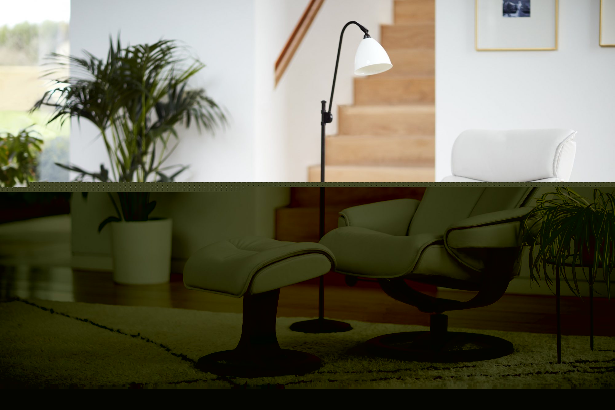 G Plan Bergen Chair Collection Large Chair & Stool Fabric - B - Hills ...