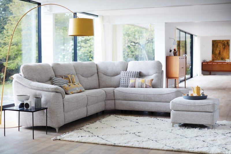 G Plan Jackson Sofa Collection 3 Corner 1 LHF Fabric - B - Hills ...